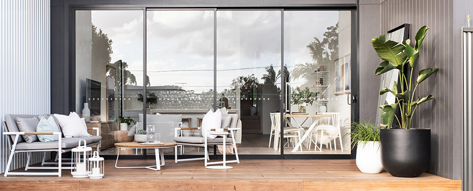Creating a feature with patio doors - Architectural Window Systems