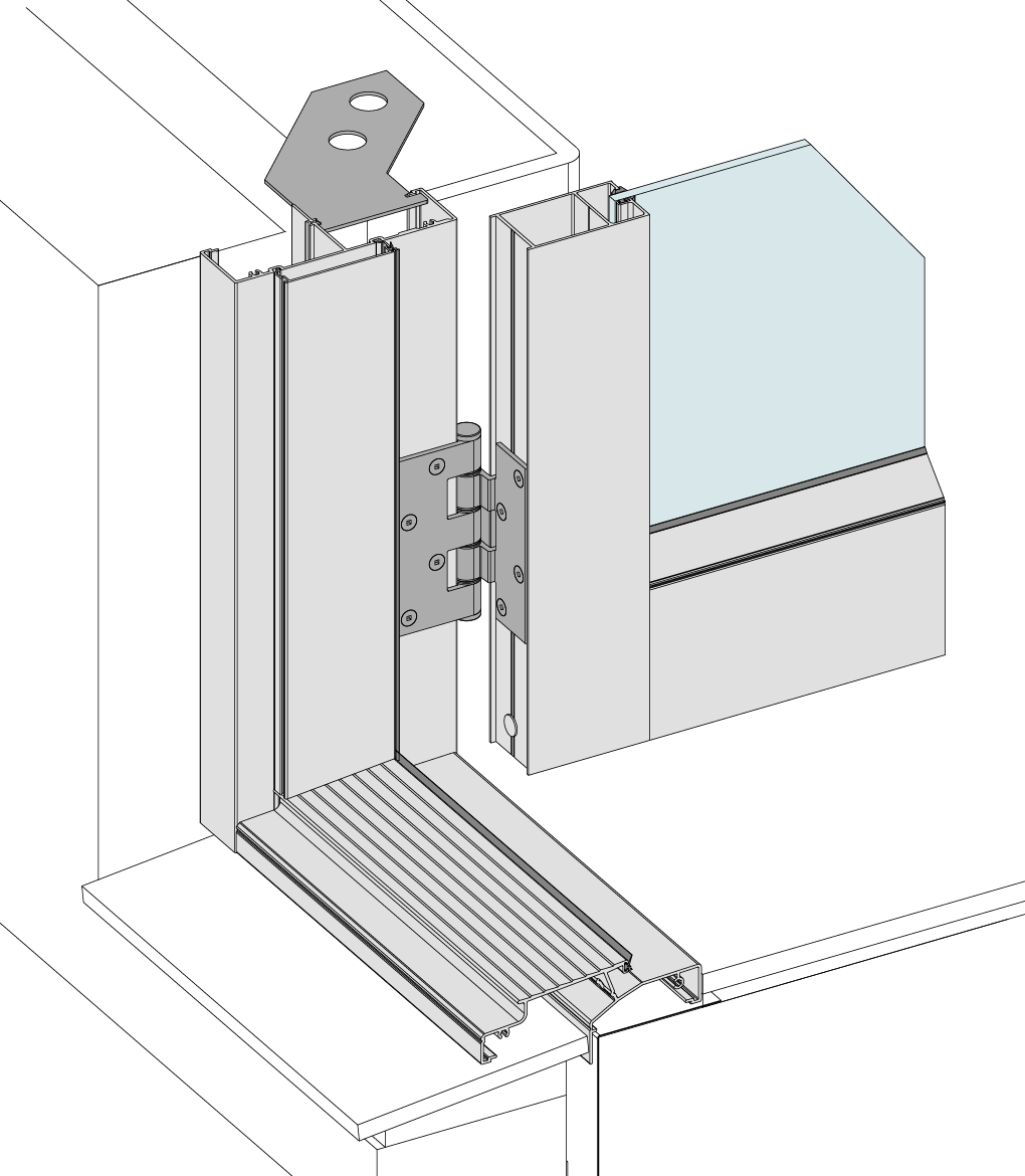 Ando Hinged Door Lock | Vantage Hardware | AWS Australia