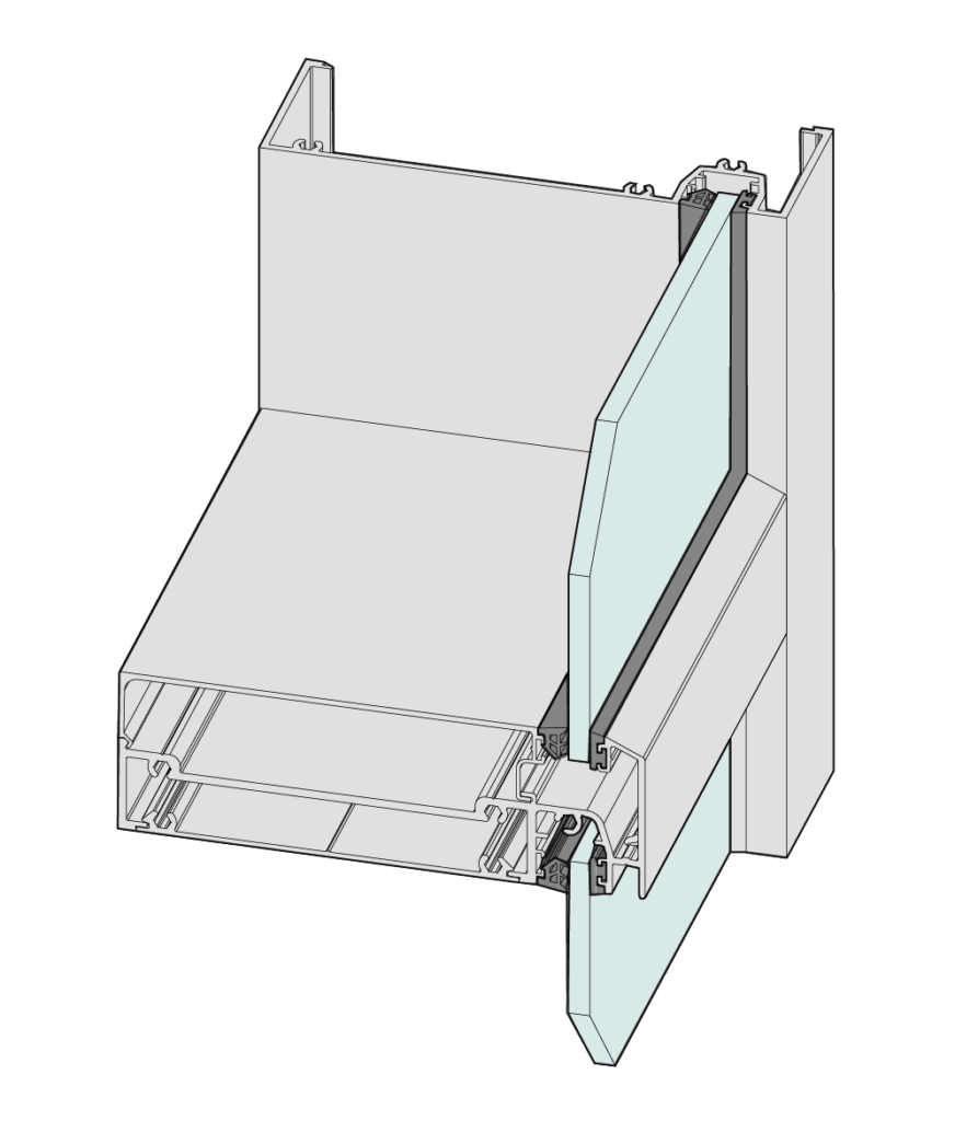 Commercial Stacking Sliding Door (150mm) | Elevate