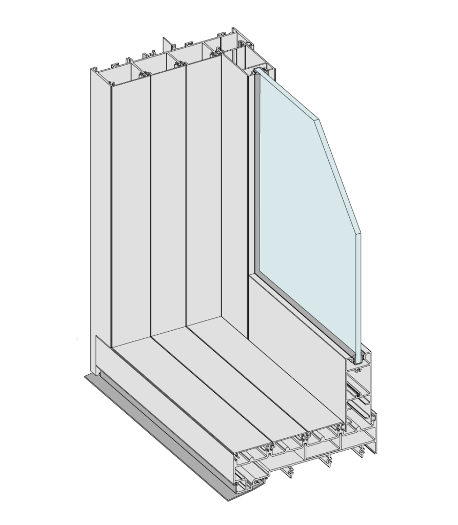 MAGNUM™ Sliding Window (Beaded Fixed Light) | Vantage