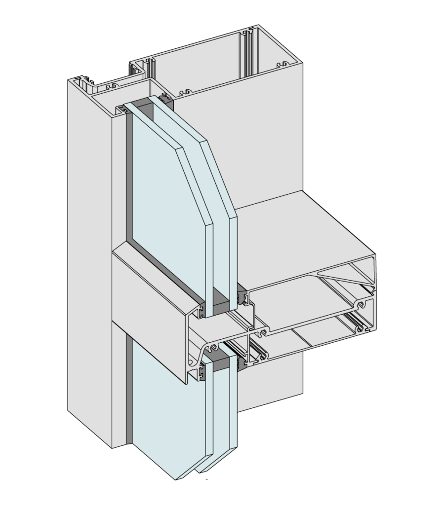 Commercial Stacking Sliding Door (150mm) | Elevate